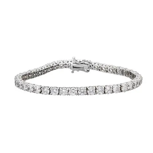 SPERO LONDON Sterling 4mm Tennis Bracelet - Silver