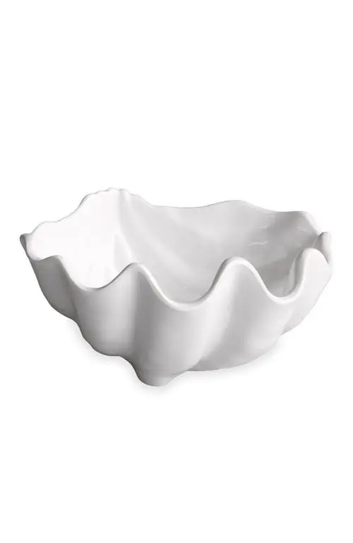 BEATRIZ BALL COLLECTION Vida Ocean Shell Bowl - White