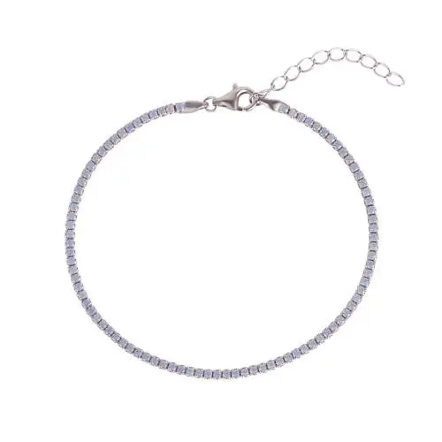 SPERO LONDON Sterling Fine Opal Tennis Bracelet - Silver