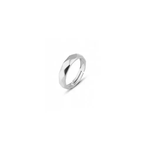 SPERO LONDON Sterling Hammered Ring - Silver