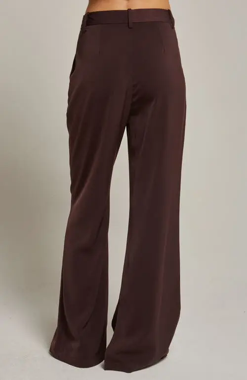 CRESCENT Silky Wide-leg Trousers