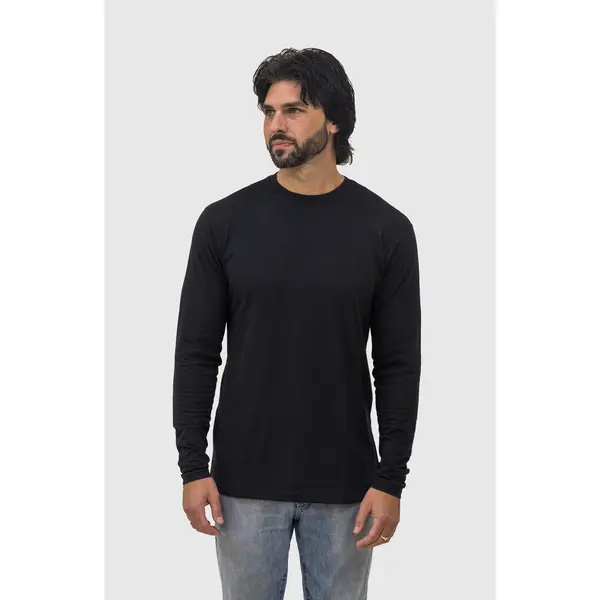 EPIC FITS Standard Long Sleeve Crew Neck T-shirt 3-pack - Black