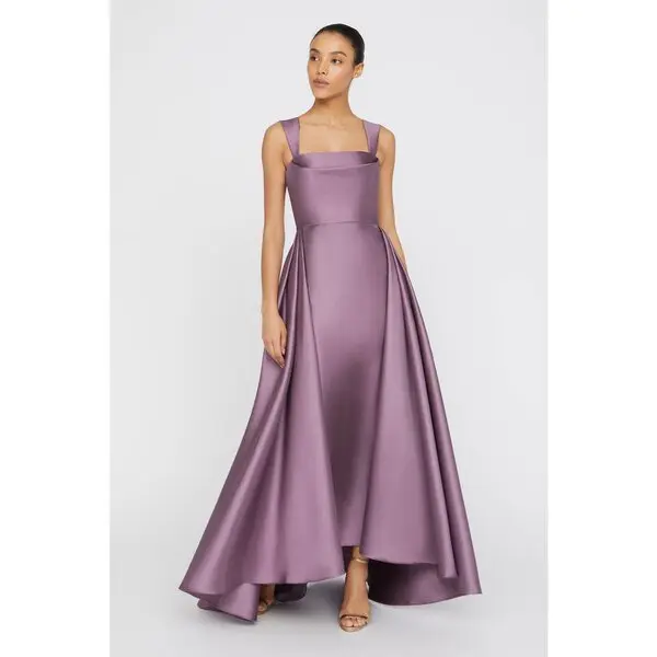 Theia Mikado Gown - Chrome Lavender