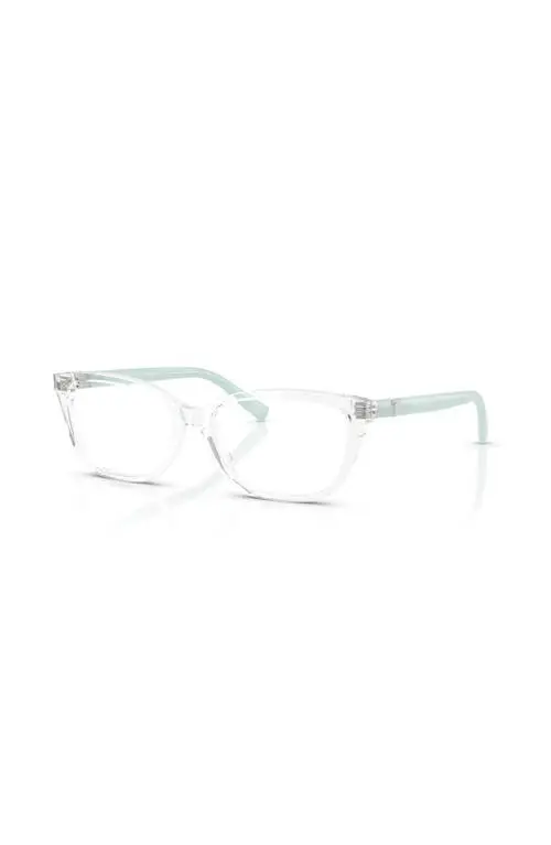 Tiffany & Co. 53mm Rectangle Eyeglasses - Transparent