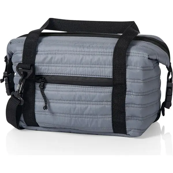 ONIVA Midday Quilted Washable Insulated Lunch Bag - Gray