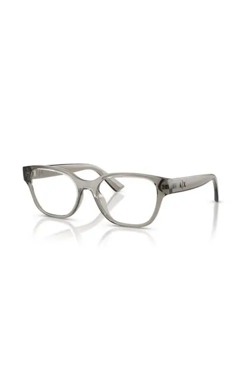 Armani Exchange 53mm Cat Eye Optical Glasses - Grey