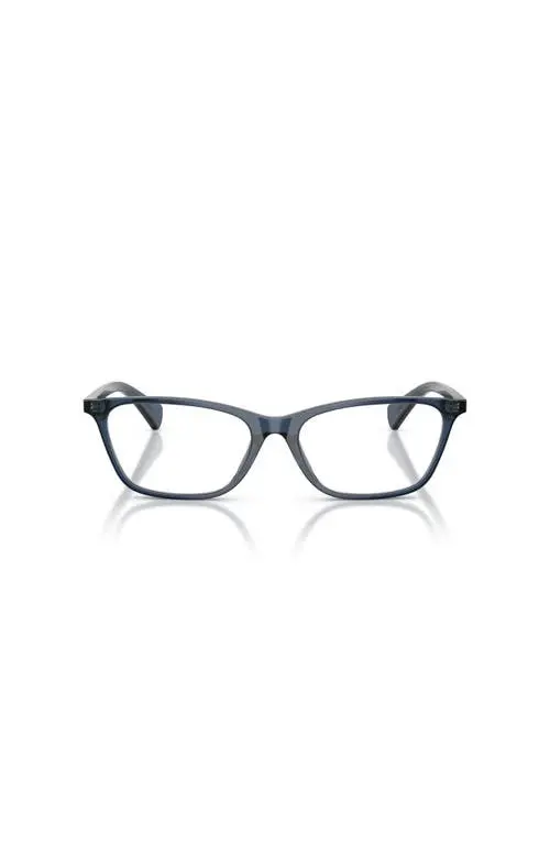 Ralph Lauren 55mm Rectangle Eyeglasses - Blue