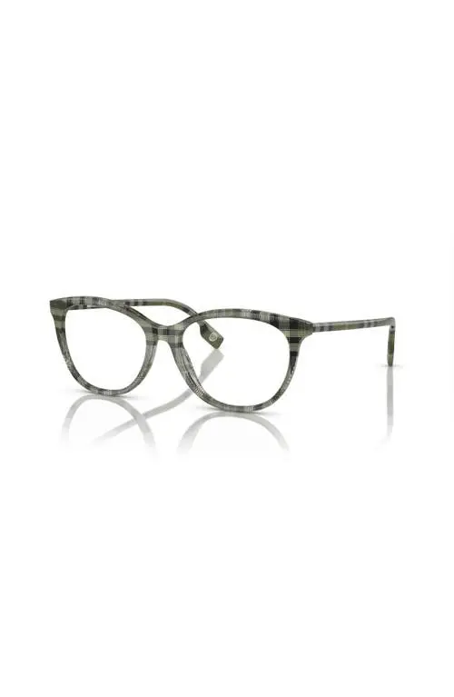 Burberry 54mm Irregular Eyeglasses - Green