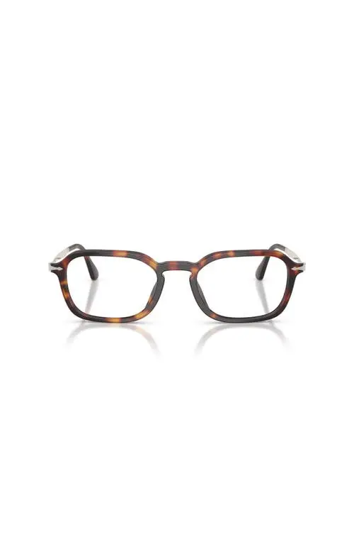 Persol Rectangle Optical Glasses - Tortoise