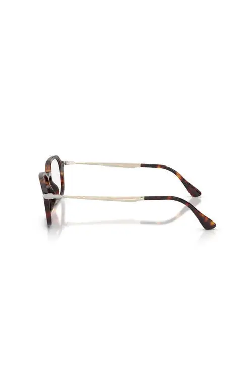 Persol Rectangle Optical Glasses - Tortoise
