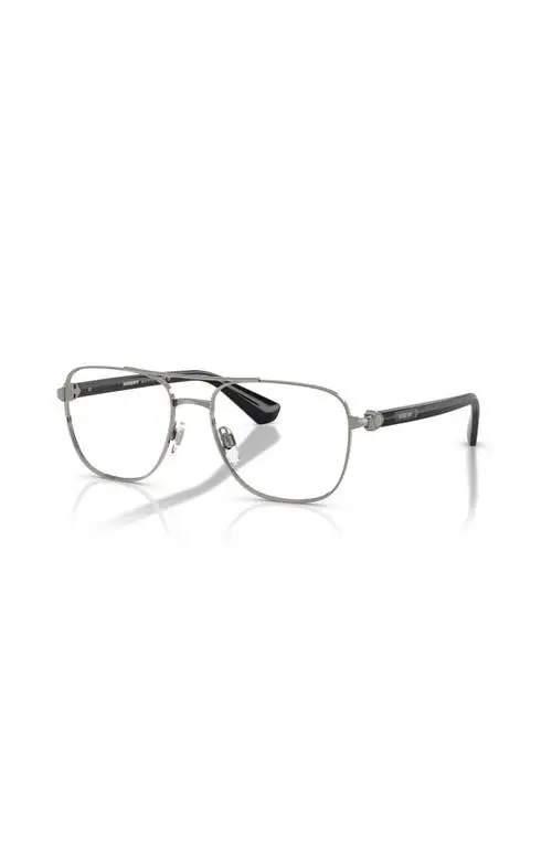 Burberry 54mm Pilot Optical Glasses - Silver