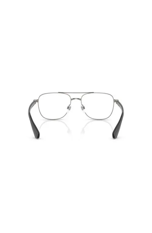 Burberry 54mm Pilot Optical Glasses - Silver