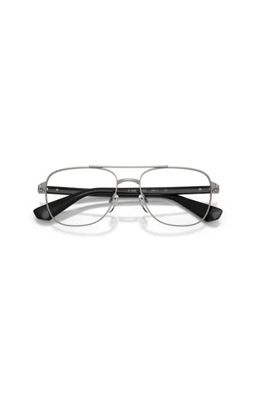 Burberry 54mm Pilot Optical Glasses - Silver