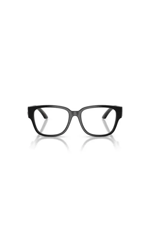 Dolce & Gabbana 49mm Square Full Rim Eyeglasses - Black