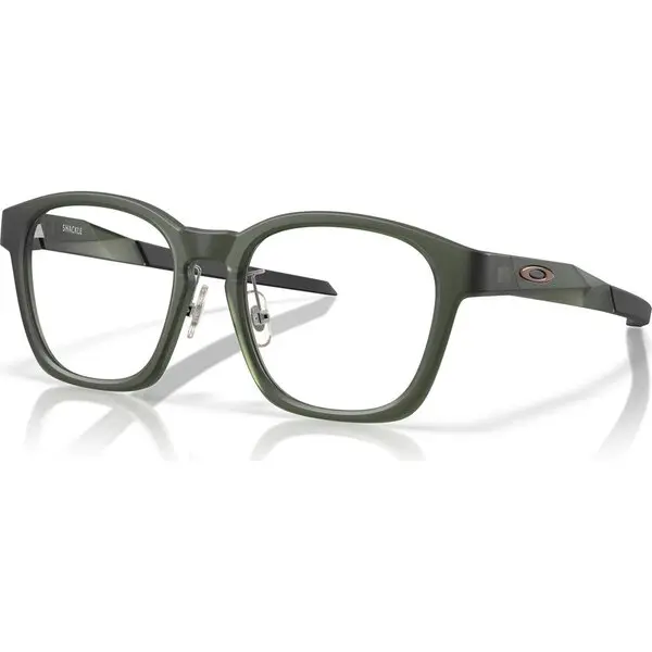 Oakley 48mm Square Full Rim Eyeglasses - Green
