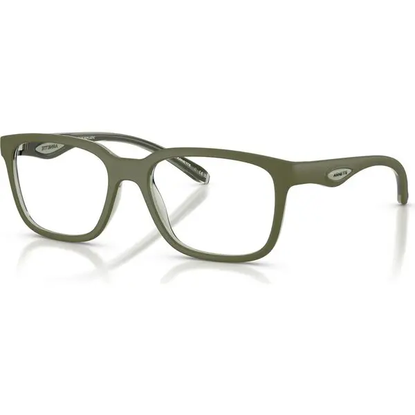 ARNETTE 54mm Full Rim Square Eyeglasses - Green