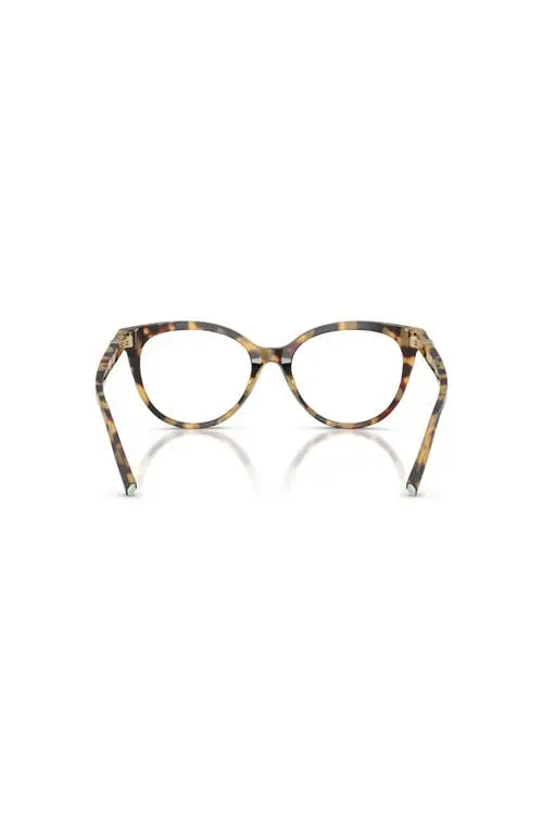 Tiffany & Co. 53mm Cat Eye Optical Glasses - Tortoise