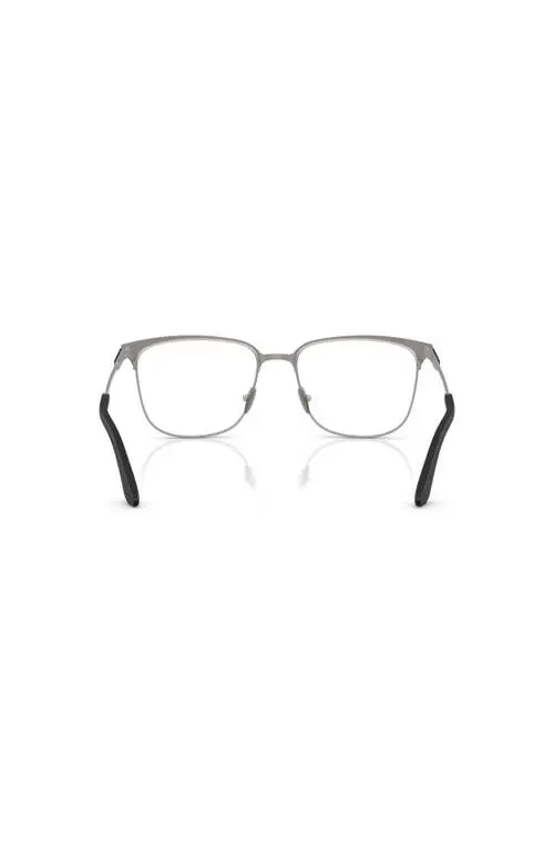 Giorgio Armani 55mm Rectangle Full Rim Eyeglasses