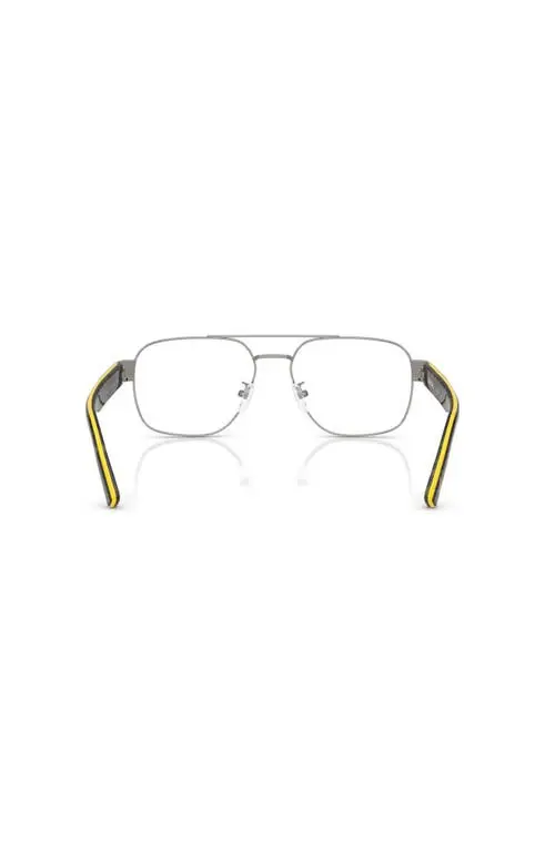 SCUDERIA FERRARI Rectangle Full Rim Eyeglasses - Grey