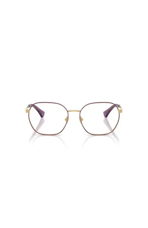 Ralph Lauren 54mm Irregular Optical Glasses - Violet
