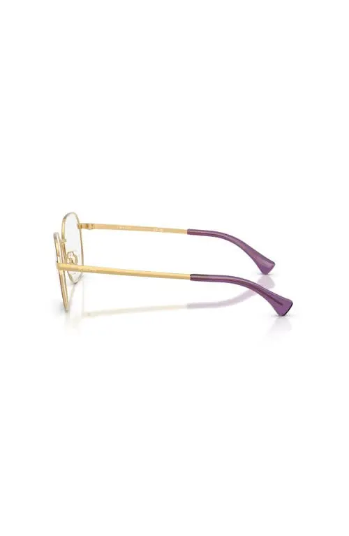 Ralph Lauren 54mm Irregular Optical Glasses - Violet