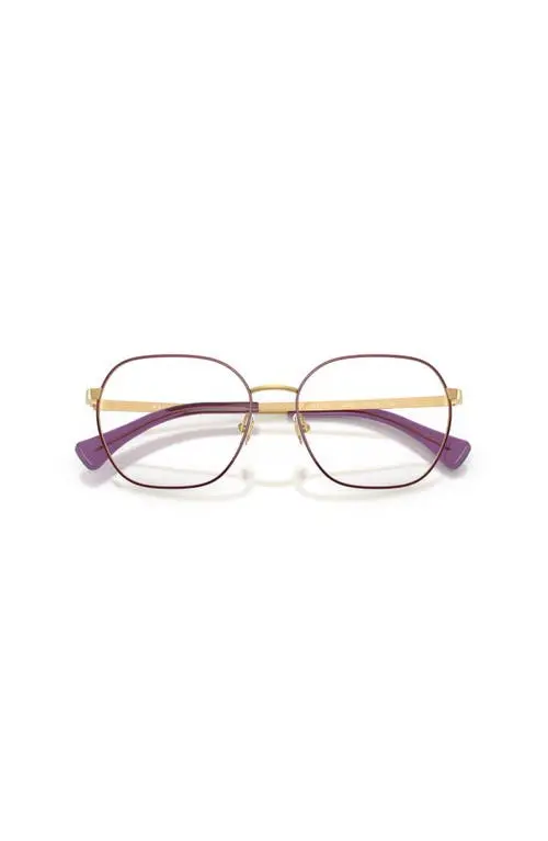 Ralph Lauren 54mm Irregular Optical Glasses - Violet