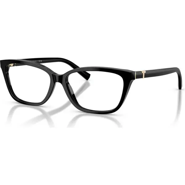 Tiffany & Co. 55mm Rectangle Optical Glasses - Black