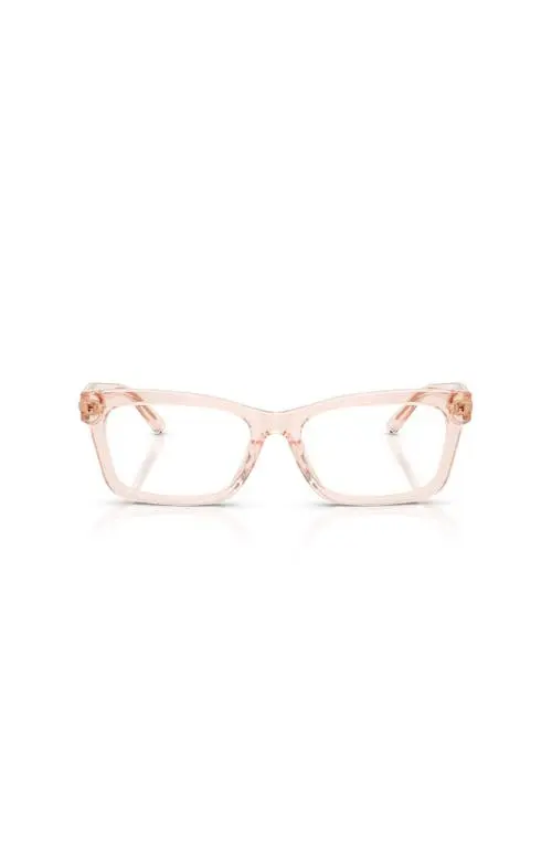 Ralph Lauren 55mm Rectangle Optical Glasses - Pink