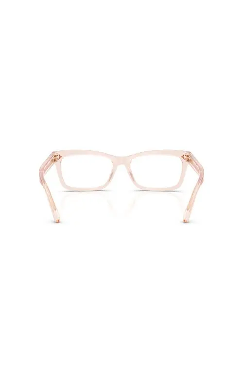 Ralph Lauren 55mm Rectangle Optical Glasses - Pink
