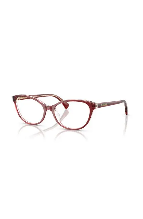 Ralph Lauren 53mm Oval Eyeglasses - Violet