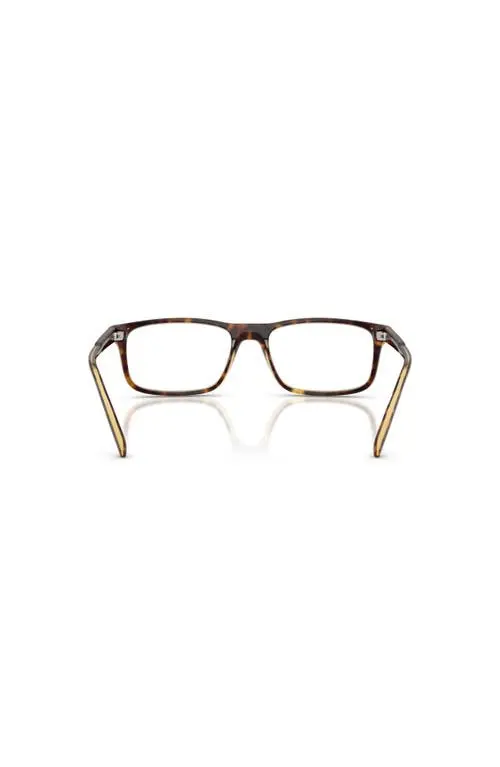 ARNETTE 54mm Rectangle Optical Glasses - Brown
