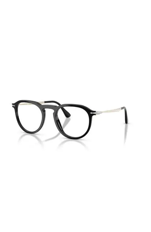 Persol 49mm Optical Glasses - Black