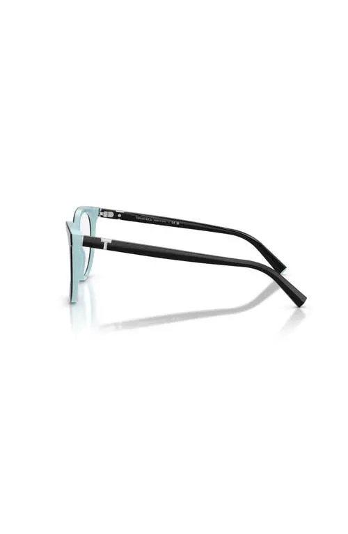 Tiffany & Co. Cat Eye Full Rim Acetate Eyeglasses - Black