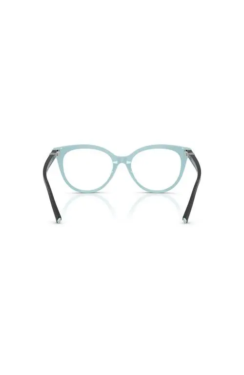 Tiffany & Co. Cat Eye Full Rim Acetate Eyeglasses - Black