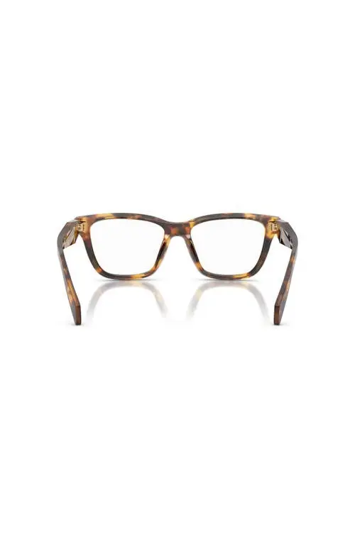 Prada 54mm Butterfly Optical Glasses - Tortoise