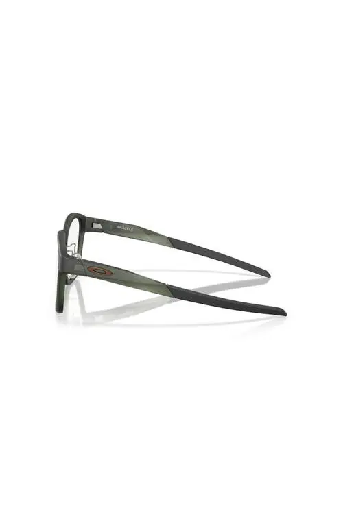 Oakley 50mm Square Full Rim Eyeglasses - Green