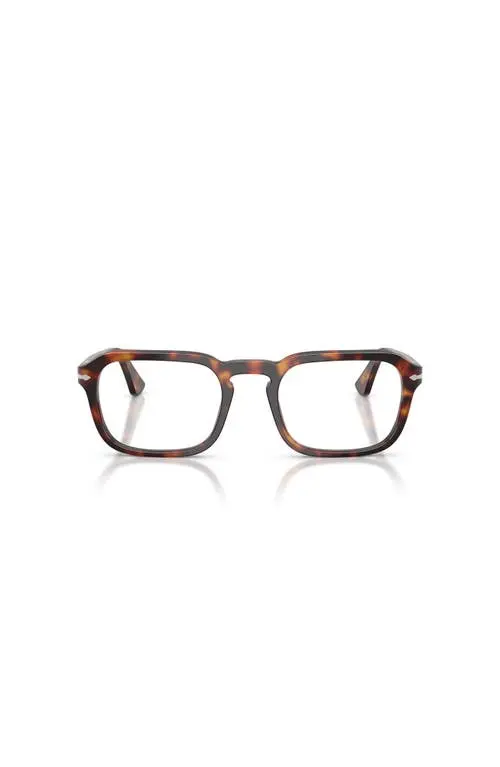 Persol 54mm Square Eyeglasses - Tortoise