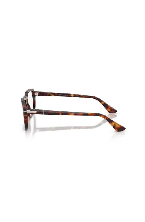 Persol 54mm Square Eyeglasses - Tortoise