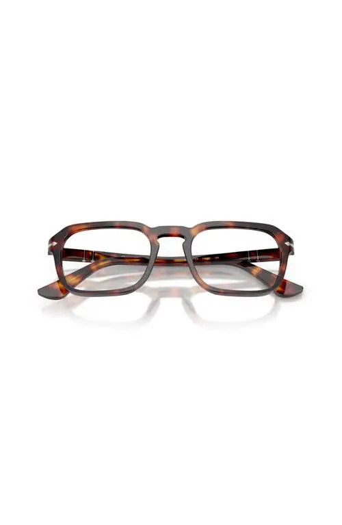 Persol 54mm Square Eyeglasses - Tortoise