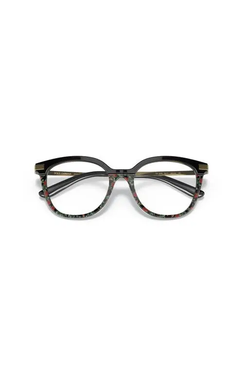 Dolce & Gabbana 52mm Phantos Optical Glasses