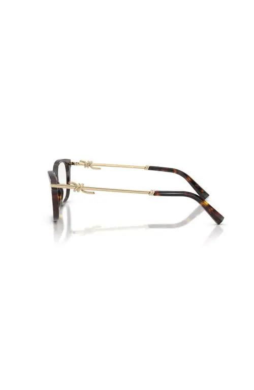 Tiffany & Co. 51mm Rectangle Optical Glasses - Tortoise
