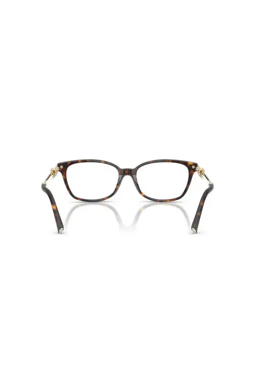 Tiffany & Co. 51mm Rectangle Optical Glasses - Tortoise