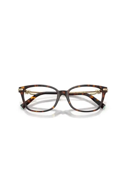 Tiffany & Co. 51mm Rectangle Optical Glasses - Tortoise