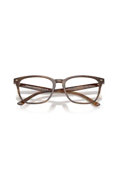 Brooks Brothers 55mm Square Optical Glasses