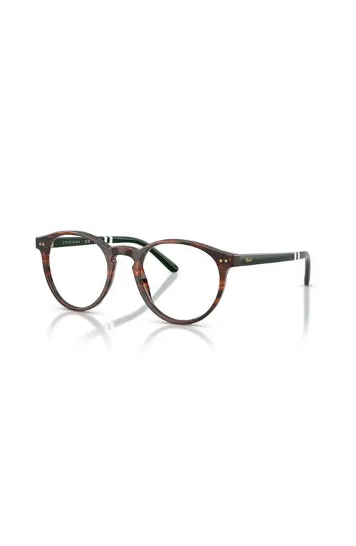 Ralph Lauren Round Eyeglasses - Brown