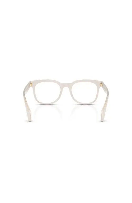 Moncler 48mm Phantos Optical Glasses - White