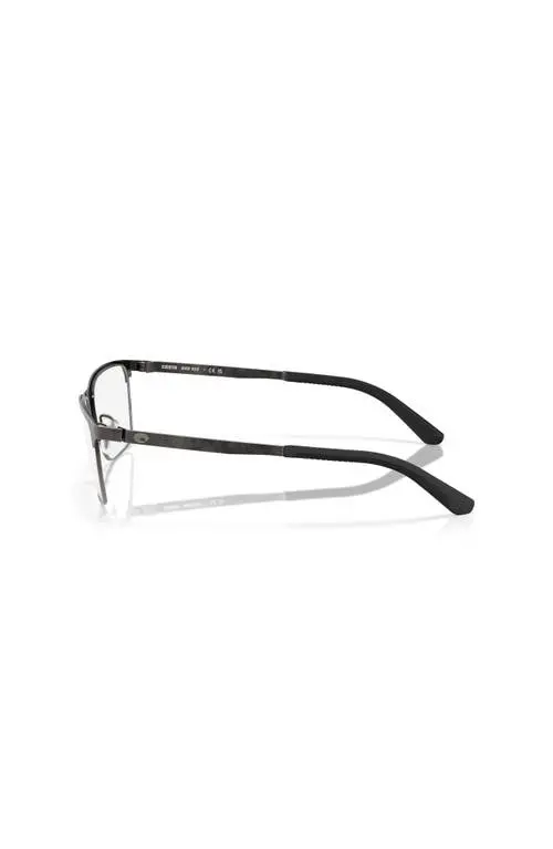 COSTA 54mm Square Full Rim Eyeglasses - Black