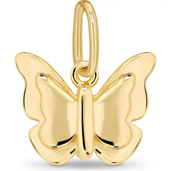 DEVATA Butterfly Pendant In 14k - Yellow Gold