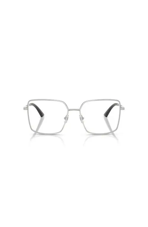 JIMMY CHOO Square Full Rim Optical Glasses - Silver