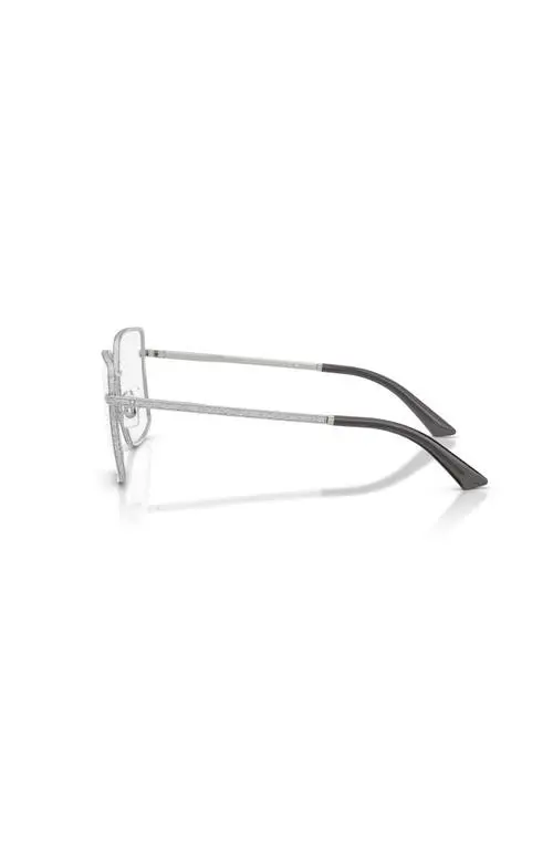 JIMMY CHOO Square Full Rim Optical Glasses - Silver